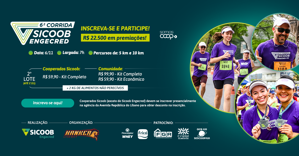 Hanker Live MKT – Live MKT, Eventos, Corrida de Rua Goiânia